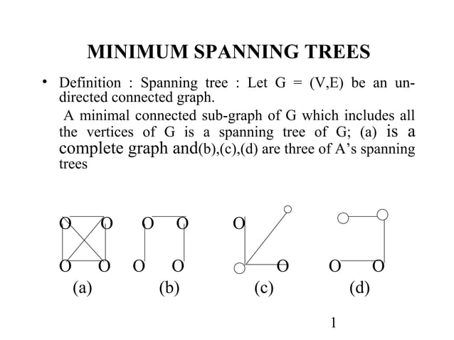 ADA - Minimum Spanning Tree Prim Kruskal and Dijkstra | PPT | Physics | Science