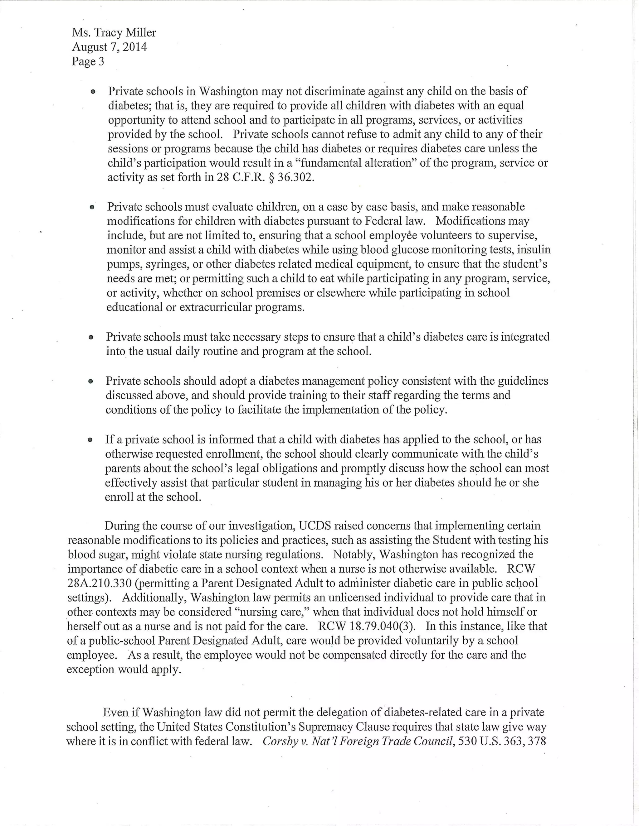 USDOJ: UCDS diabetes | PDF