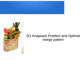 0/1Knapsack | PPT