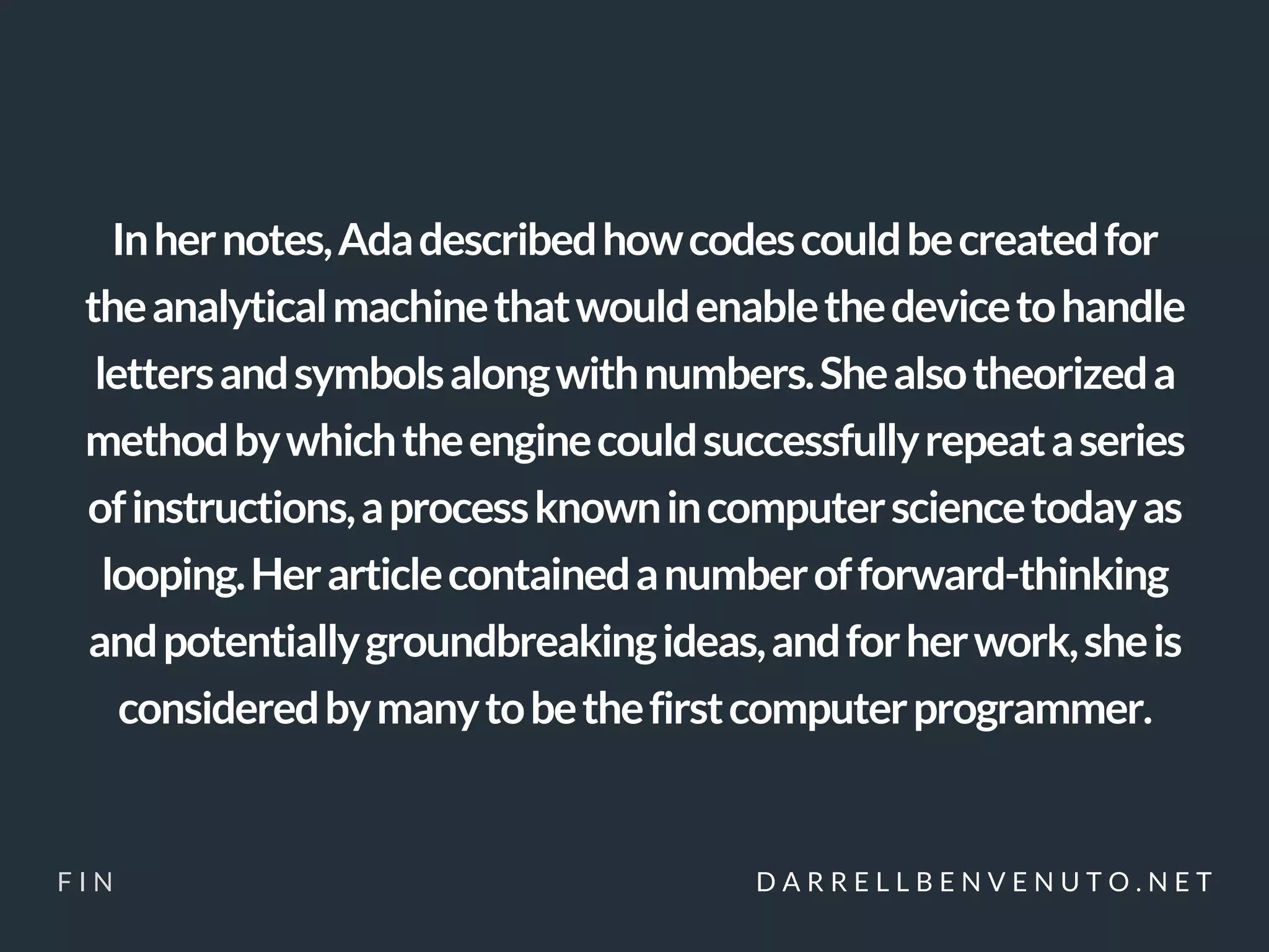 Ada and the Analytical Machine: The Legacy of Ada Lovelace | PDF