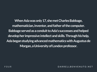 Ada and the Analytical Machine: The Legacy of Ada Lovelace | PDF