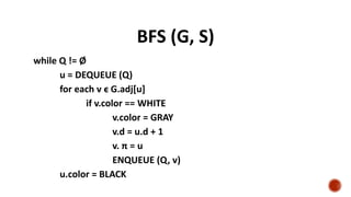 Breadth First Search (BFS) | PPTX