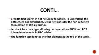 Breadth First Search (BFS) | PPTX