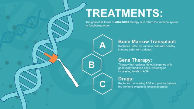 Adenosine Deaminase Deficiency | PPTX | Blood Disorders | Diseases and ...