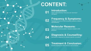 Adenosine Deaminase Deficiency | PPTX