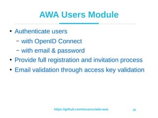 Secure Web Applications with AWA | PPT