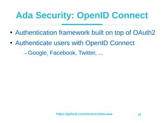 Secure Web Applications with AWA | PPT