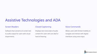ADA-Compliance-Ensuring-Accessibility-for-All | PPTX