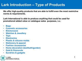 LARK PRESENTATION_ago15 | PPT