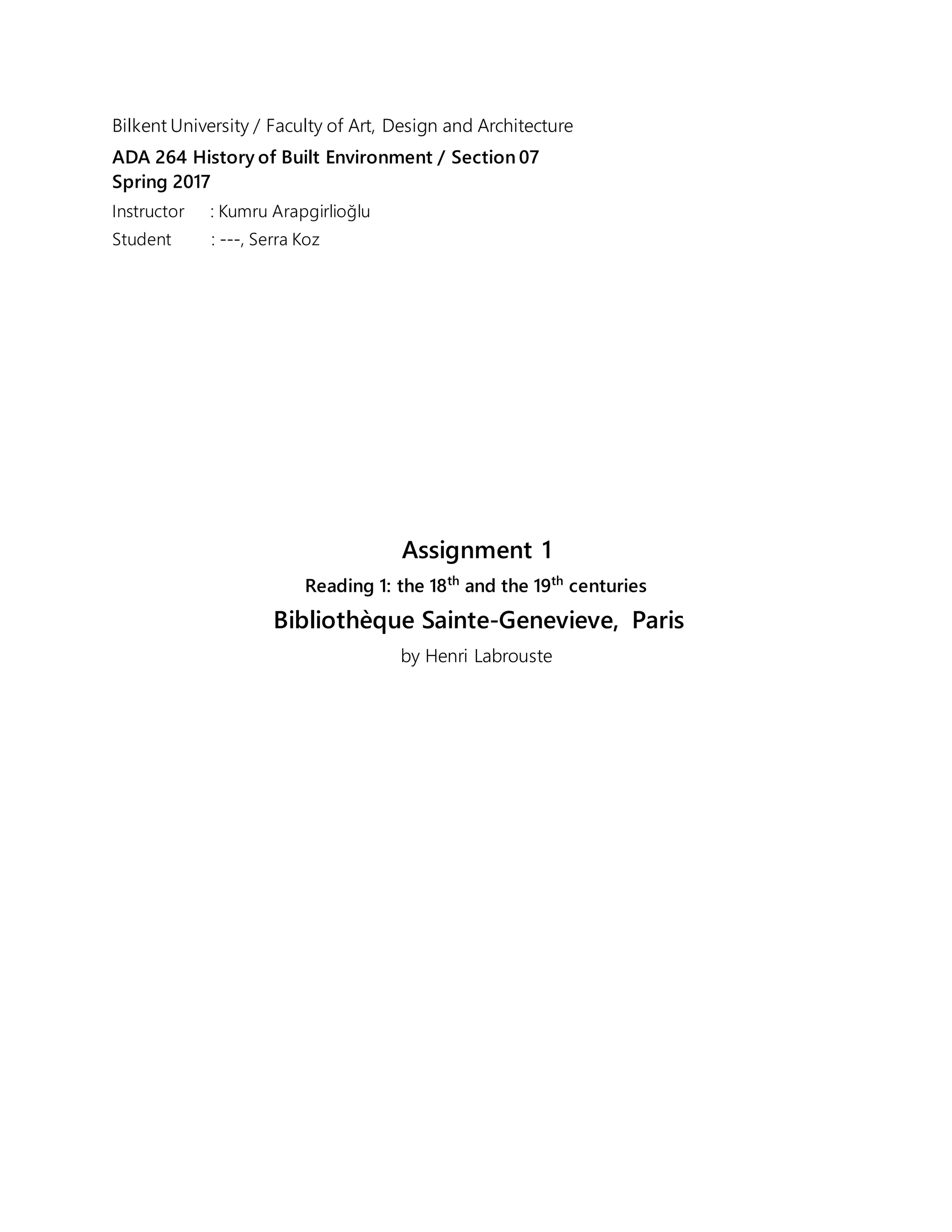 ADA 264-Assignment 1-Report | PDF