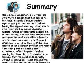 The Fault In Our Stars Summary