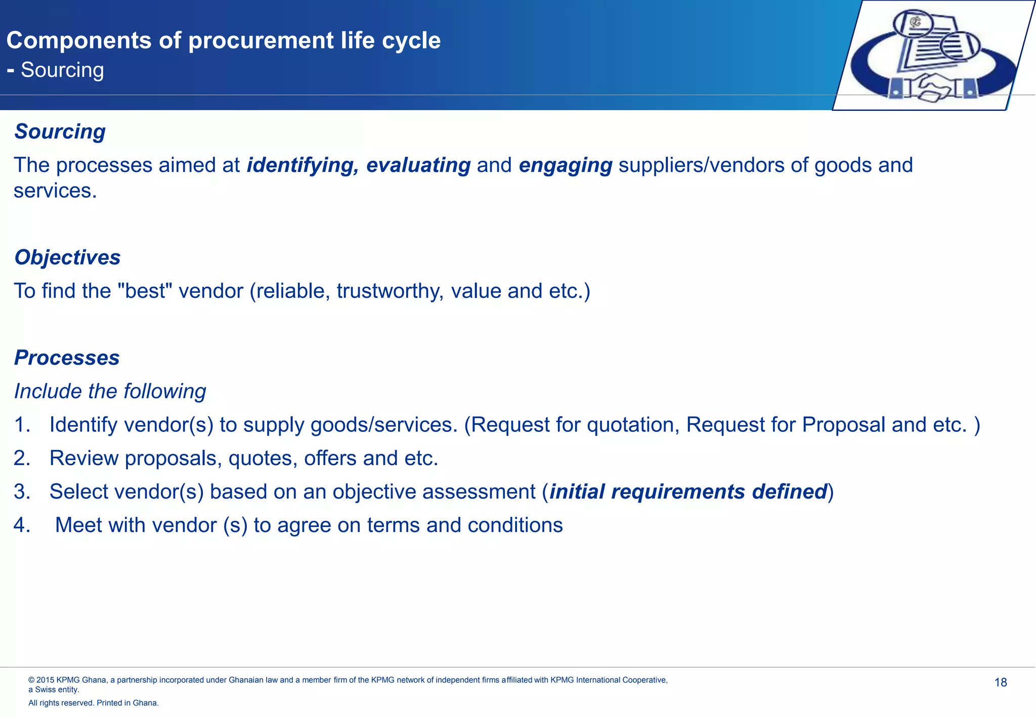 Procurement Audit Training - April 2015 | PDF