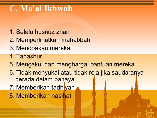 Adaabut ta'aamul fil jama'aah | PPT