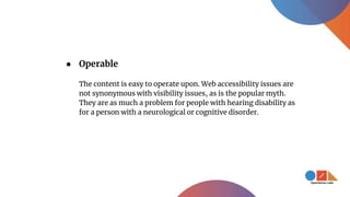 ADA Accessibility Checklist in Higher Education | PPTX