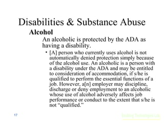 ADA Workplace Presentation: Dealing with the Americans With ...