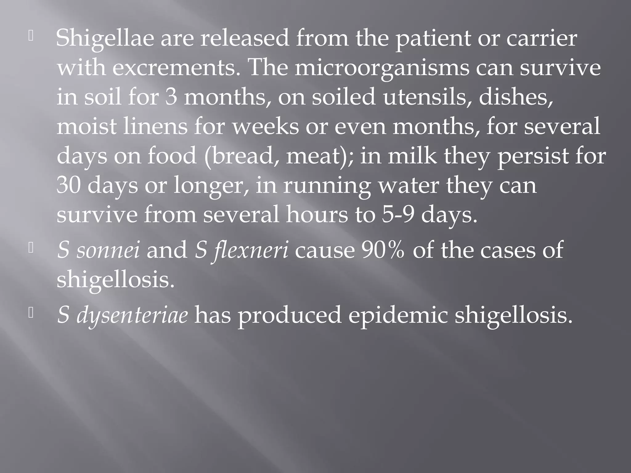 Shigellosis | PPT