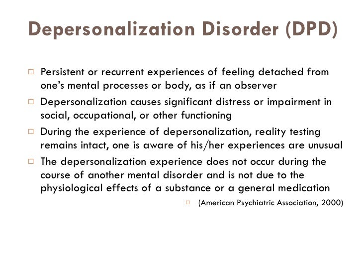 Understanding Depersonalization Disorder: Symptoms, Causes, and Treatment