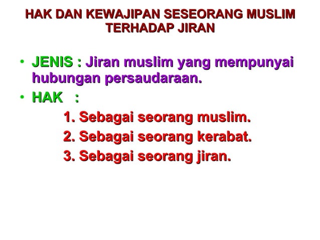 Adab berjiran | PPT