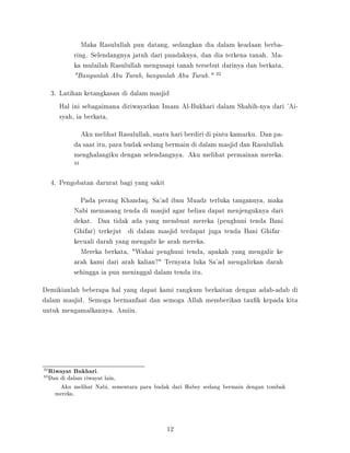 Adab-adab Masjid | PDF