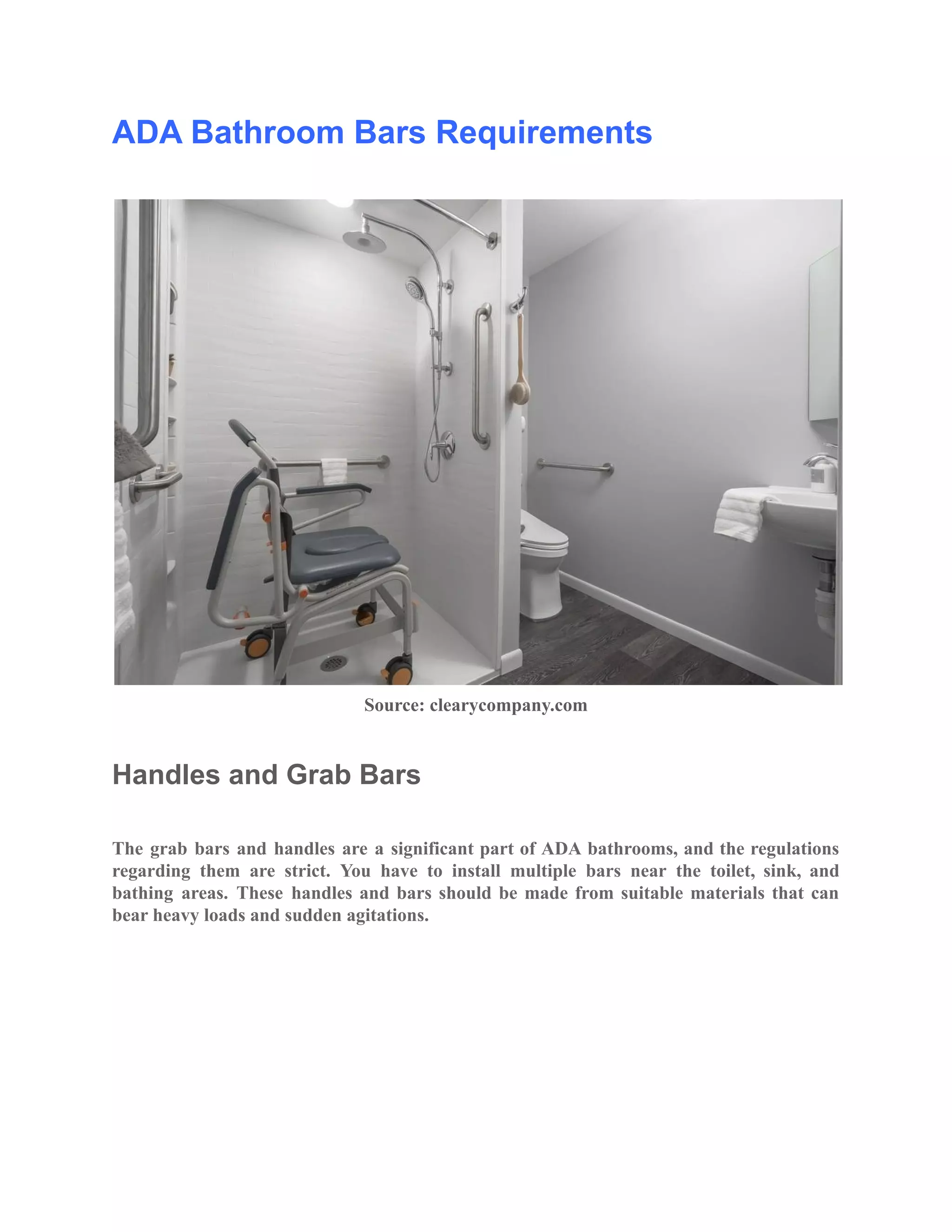 Ada bathroom layout public restrooms requirements & plans | PDF