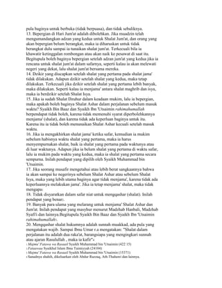 Adab bepergian | DOCX