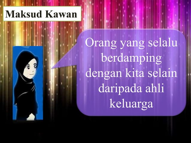 Adab Berkawan | PPTX