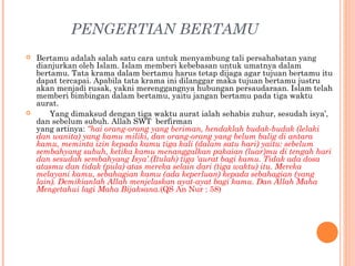 Adab bertamu dan menerima tamu | PPT