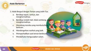 ADAB BERTEMAN Media Mengajar-PPT Akidah Akhlak Kelas 4 (4).pptx