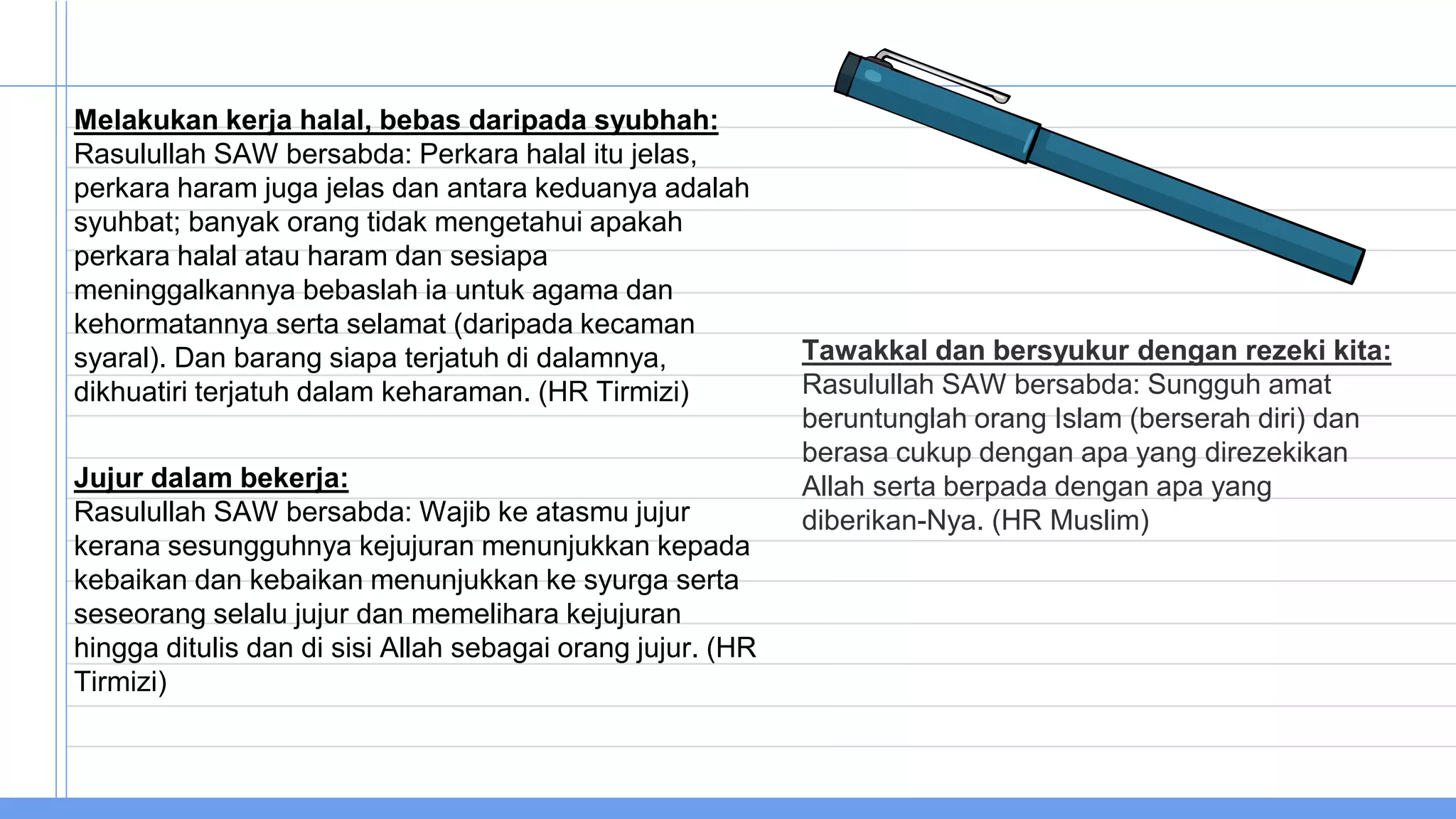 Adab dalam kehidupan harian | PPTX