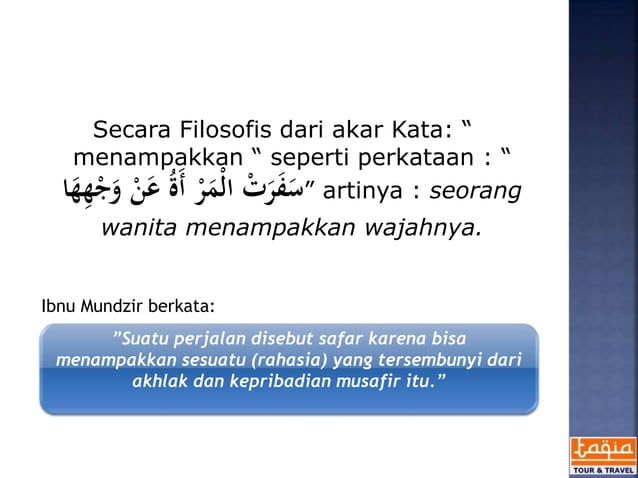 Adab dan hukum safar umroh | PPSX