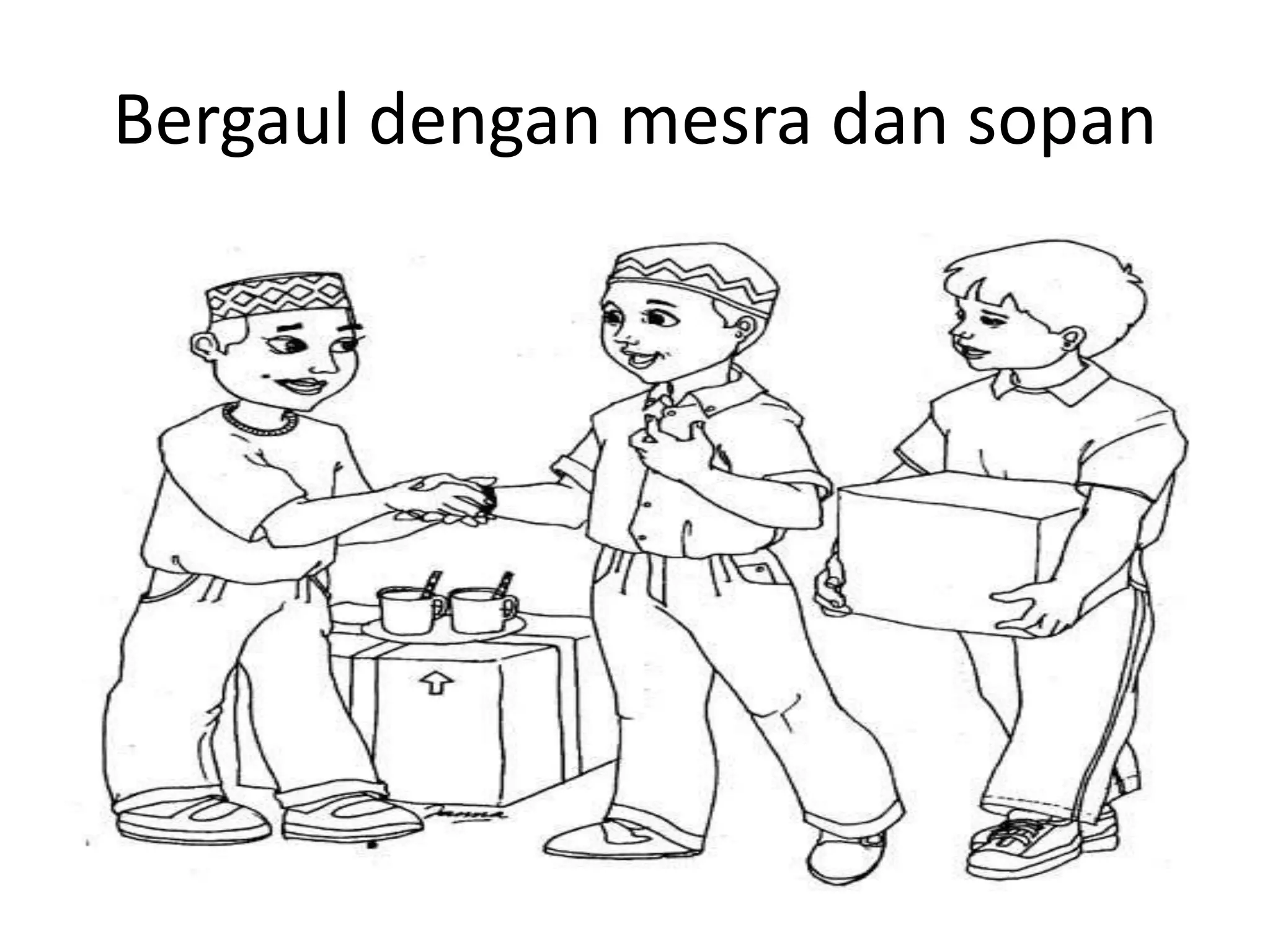 Adab dengan rakan | PPTX