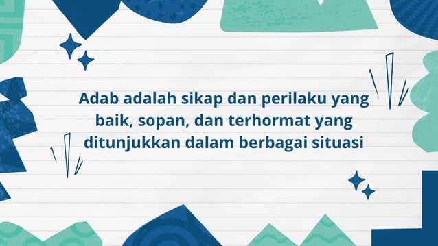Materi Pembiasaan siswa SMP Adab kepada Guru.pptx