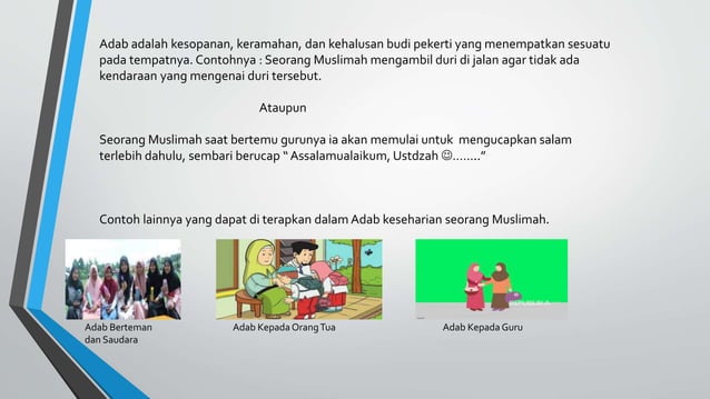 Adab Keseharian Seorang Muslimah.pptx