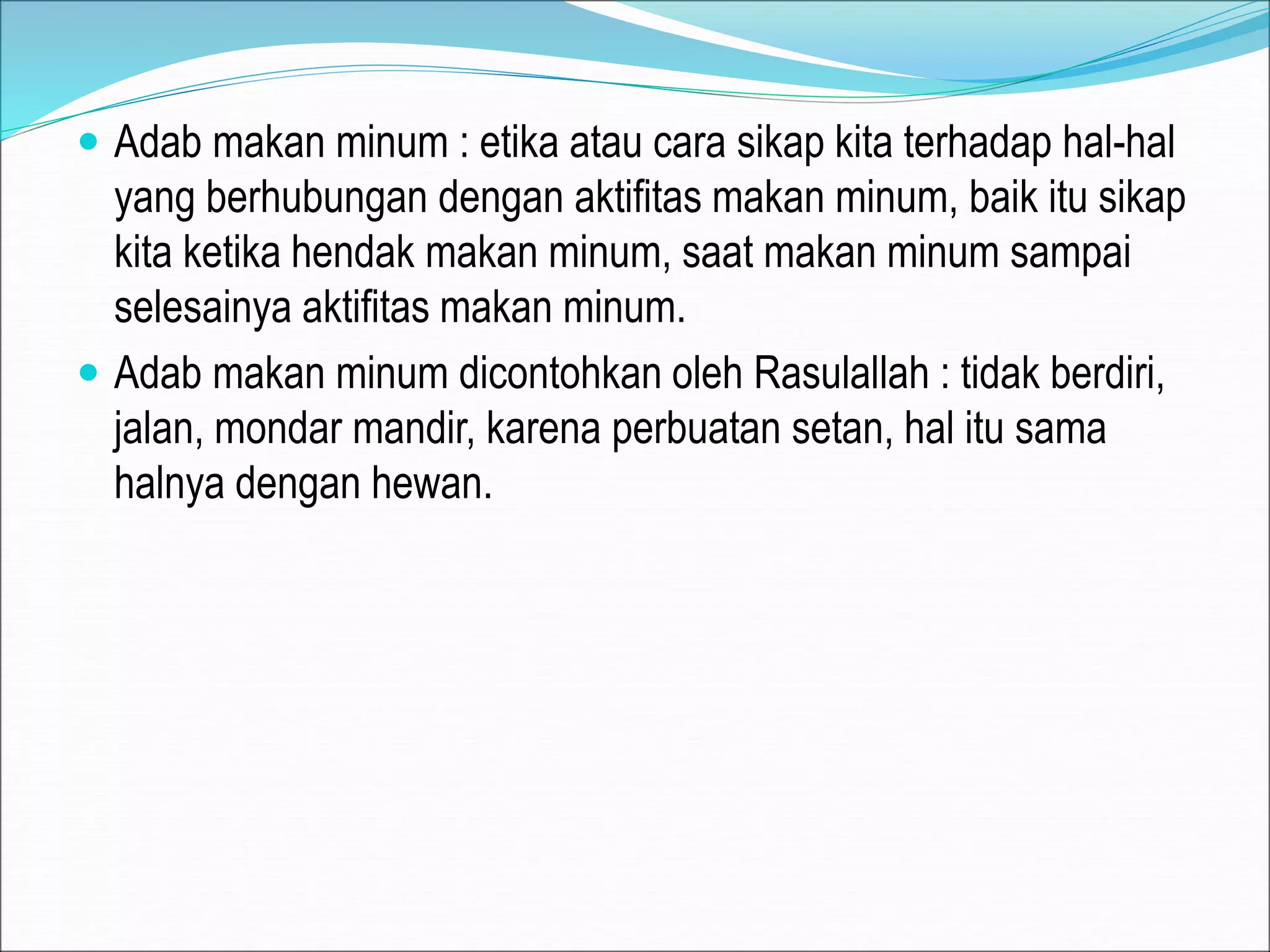 Adab Makan dan Minum.ppt
