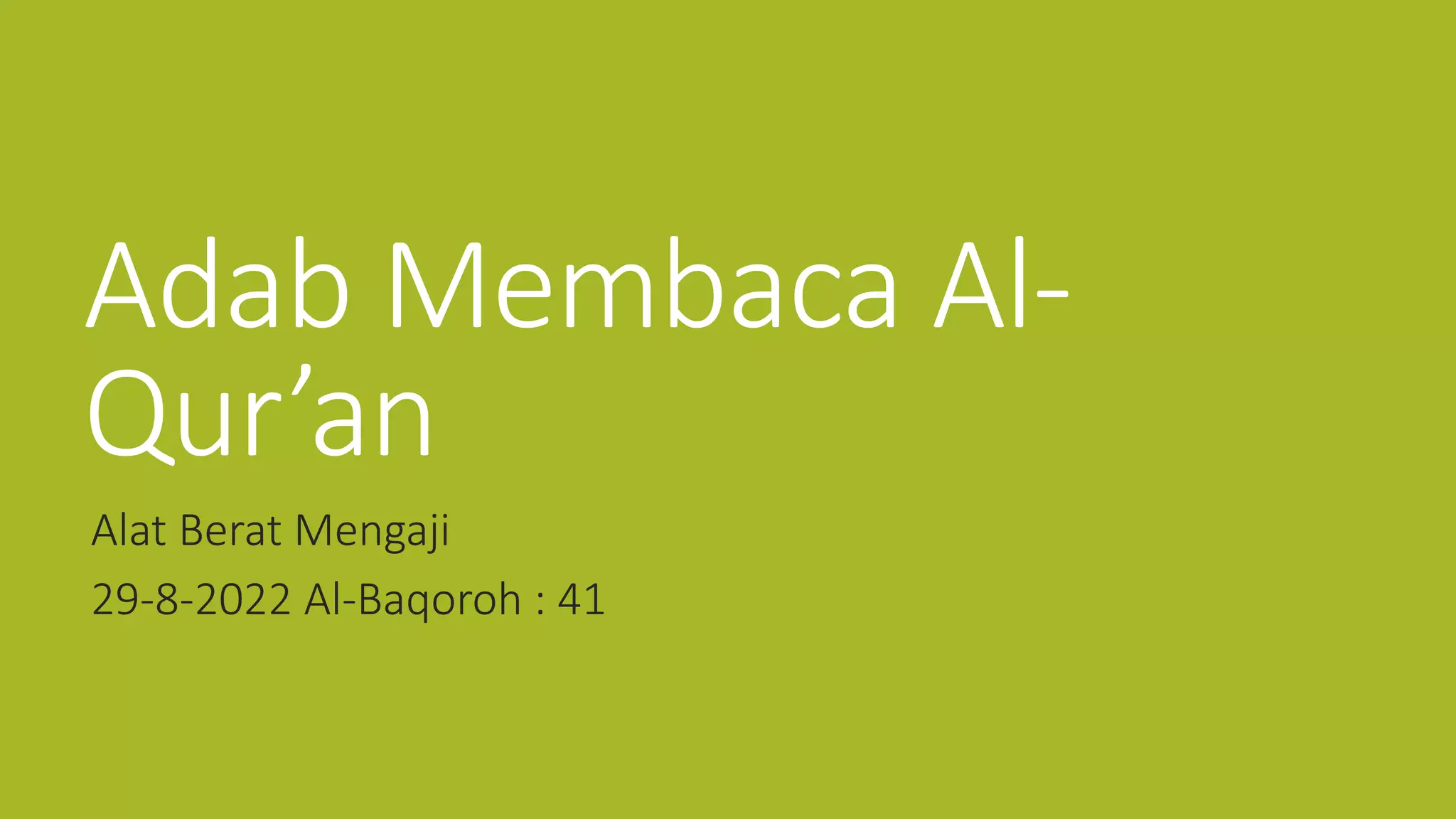 Adab Membaca Al-Qur’an.pptx