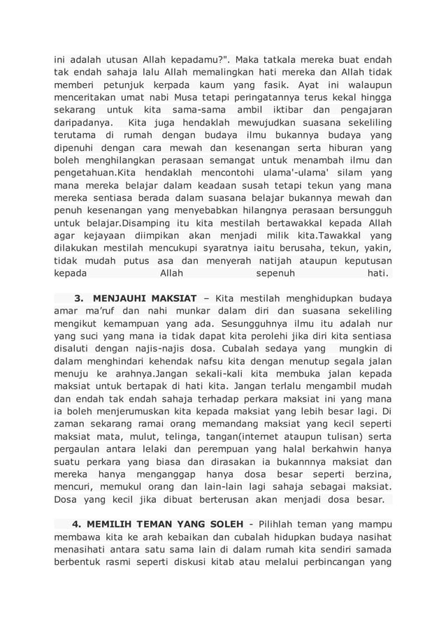 Adab menuntut ilmu | PDF