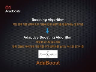 Adaboost를 이용한 face recognition | PPT
