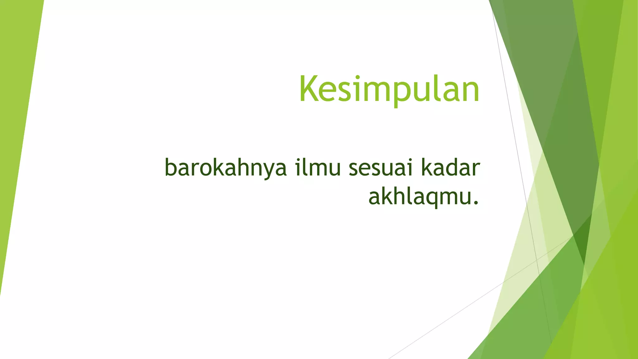 Adab santri terhadap guru | PPTX