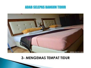 Adab sebelum dan selepas tidur apeq | PPT