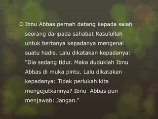 Adab terhadap guru beserta dalil | PPT
