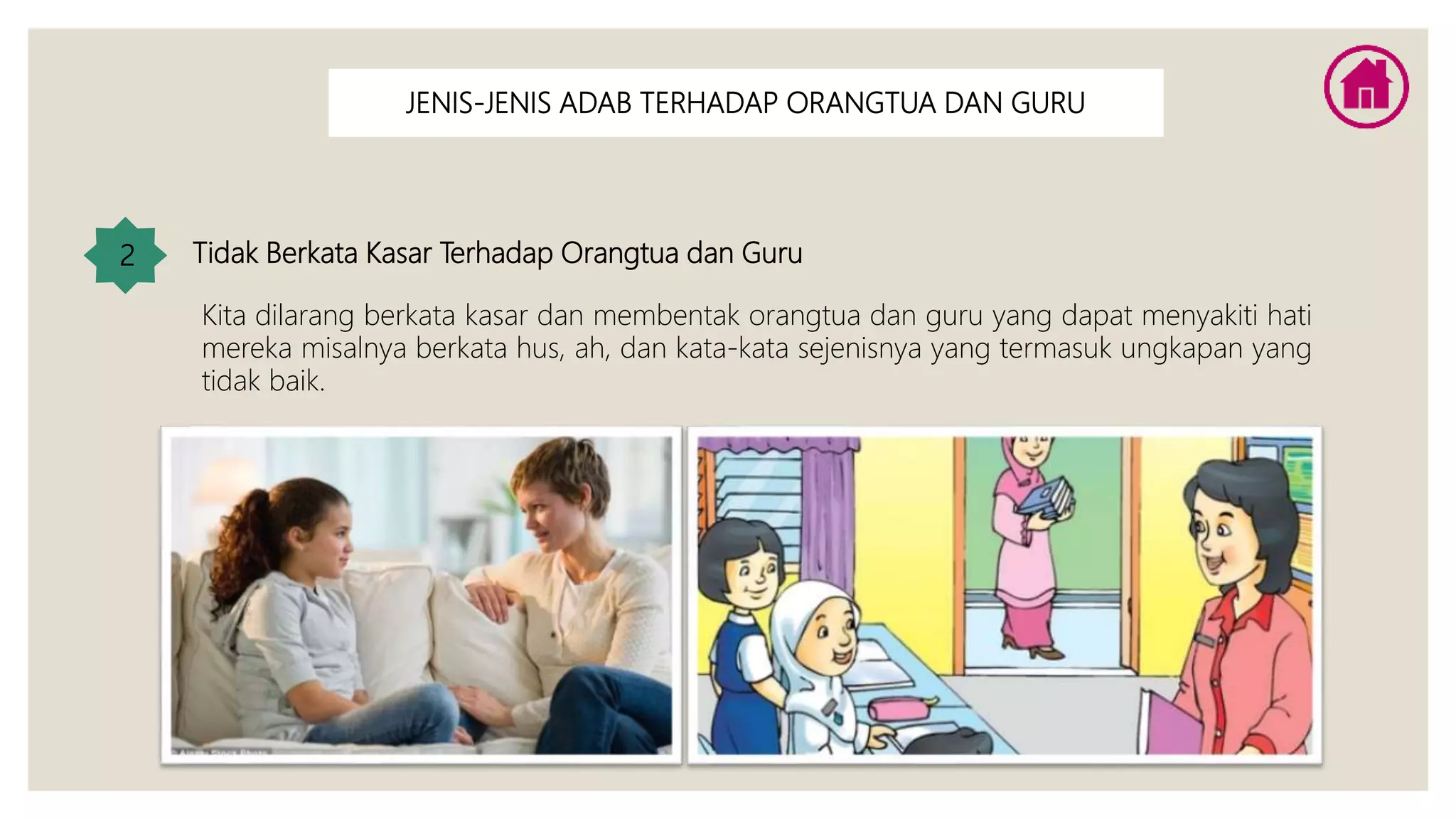 Adab Terhadap Orangtua dan Guru | PPTX