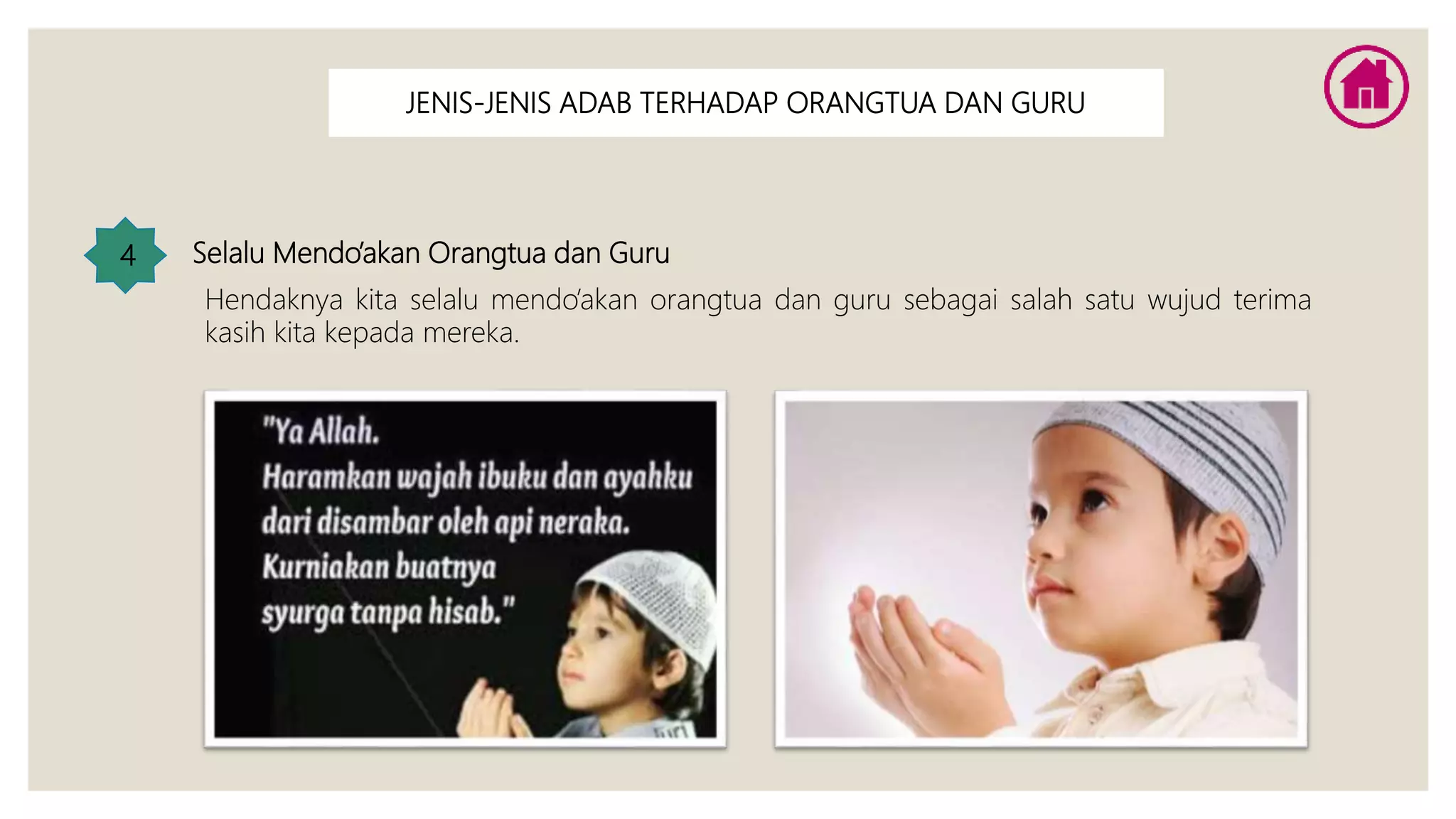 Adab Terhadap Orangtua dan Guru | PPTX
