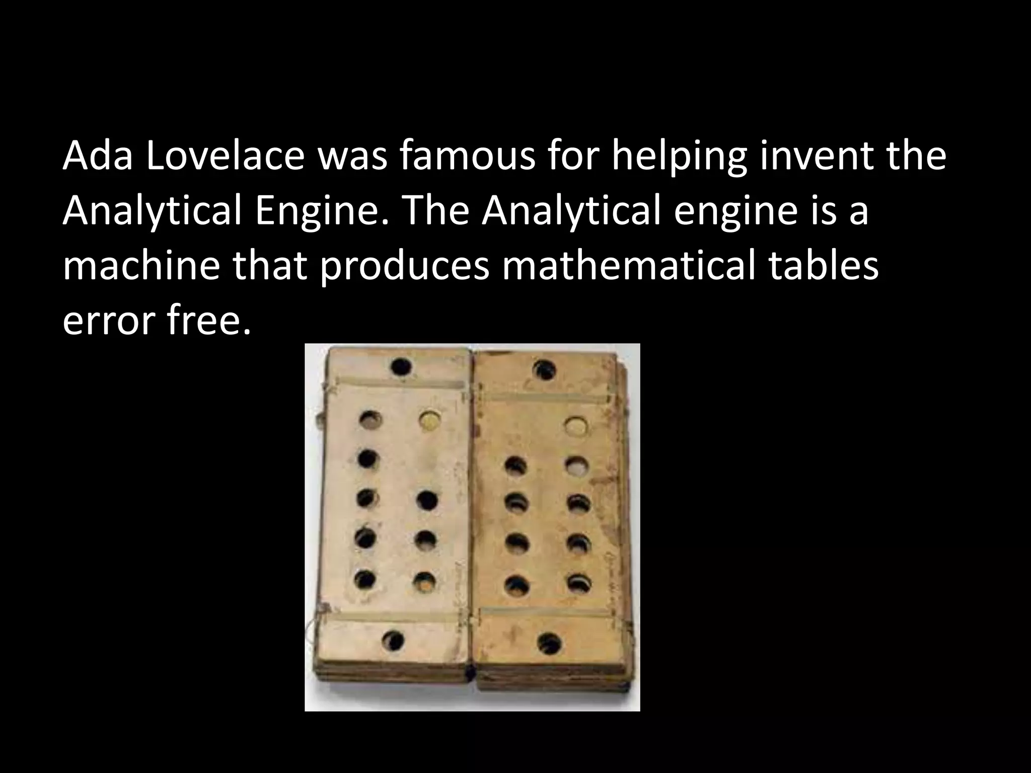 Ada byron lovelace | PPTX