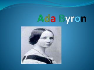 Ada byron | PPT