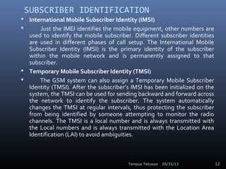 GSM Introduction | PPT