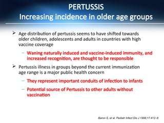 Pertussis: contagious cough infection pptx | PPT
