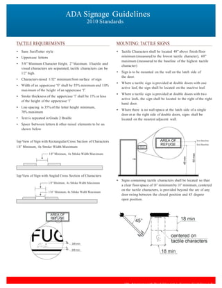 ADA Guidelines | PDF