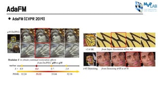 PR-240: Modulating Image Restoration with Continual Levels via Adaptive Feature Modification ...
