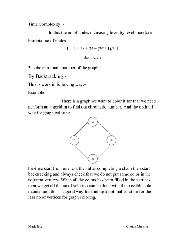 Graph Coloring | PDF