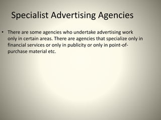 Ad agency functions | PPTX